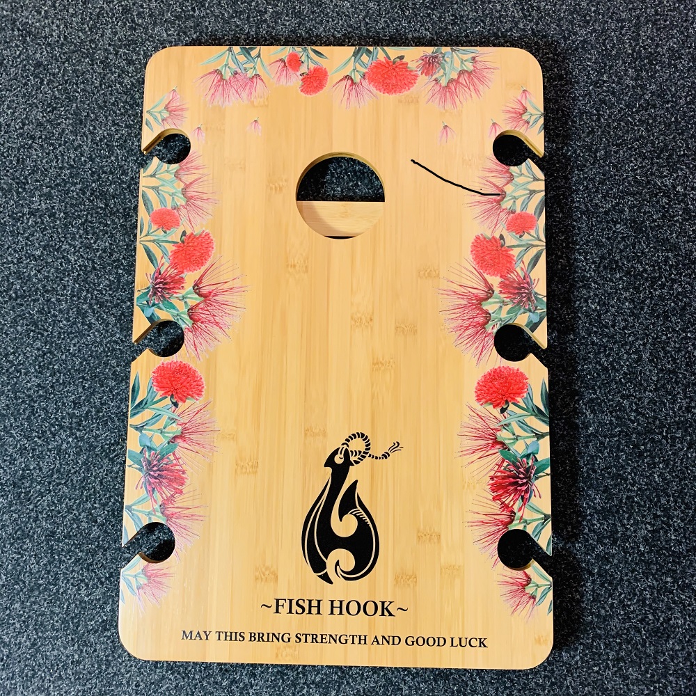 Bamboo Rectangle Picnic Table – Fish Hook – 55% off - Deja Vu Ltd