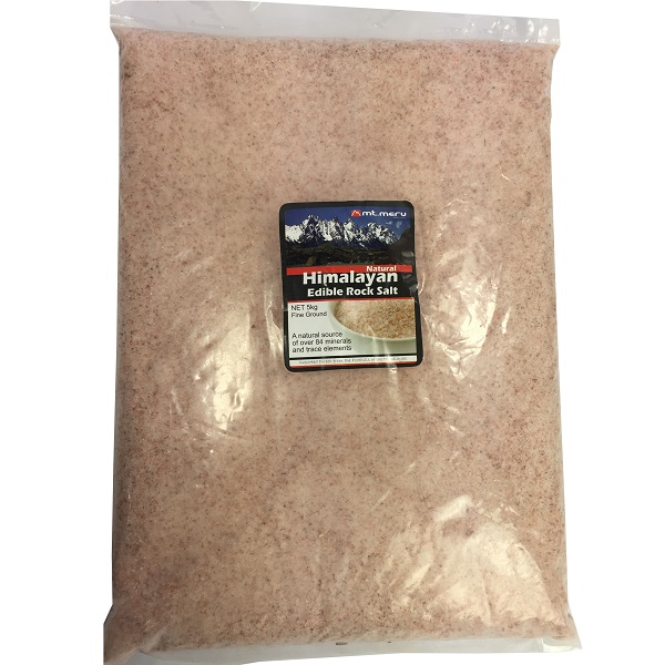 Edible Himalayan Fine Ground Salt 5 kg - Deja Vu