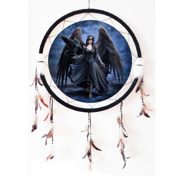 Dreamcatcher Raven 62cm by Anne Stokes - Deja Vu
