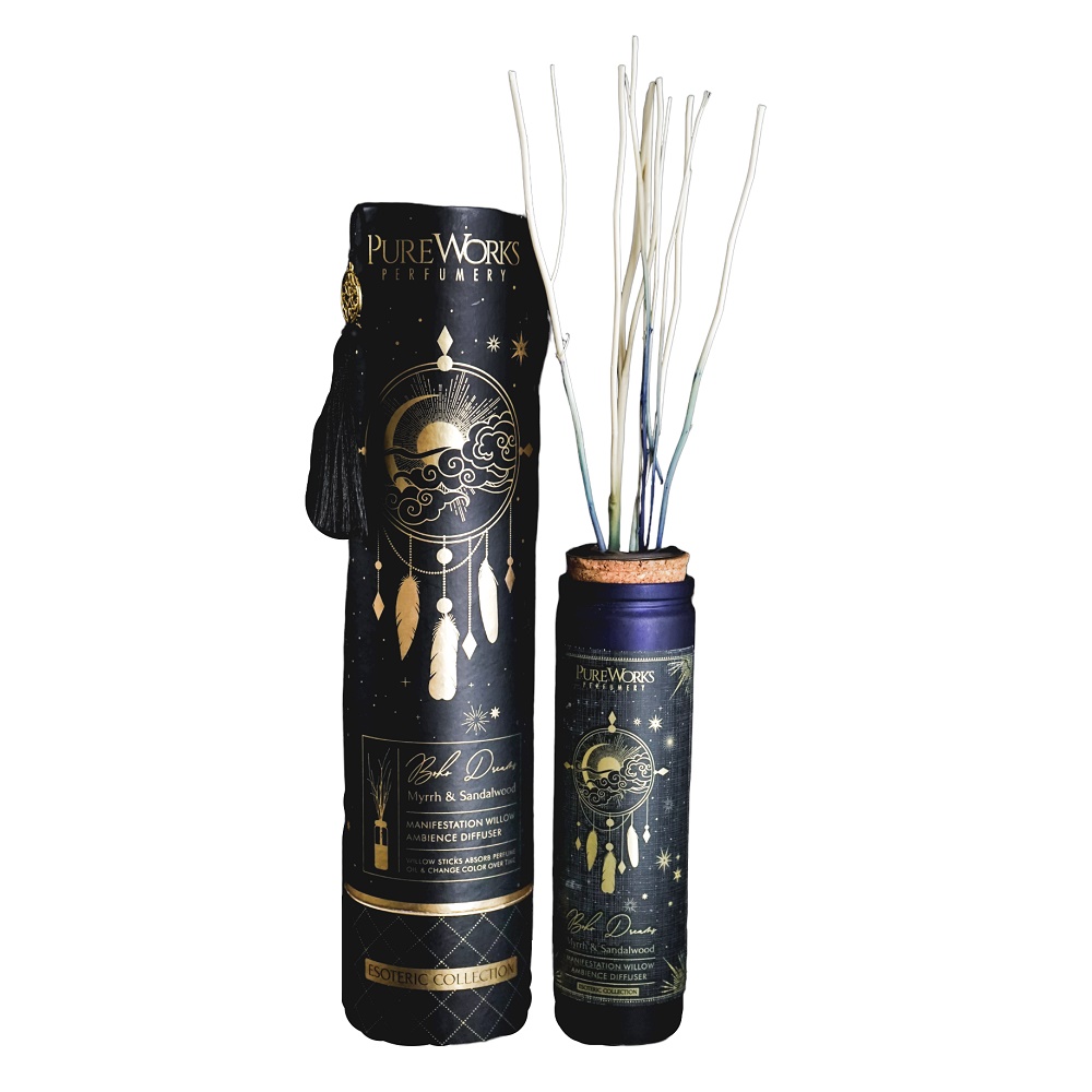Manifestation Willow Diffuser Boho Dreams Myrrh & Sandalwood - Deja Vu